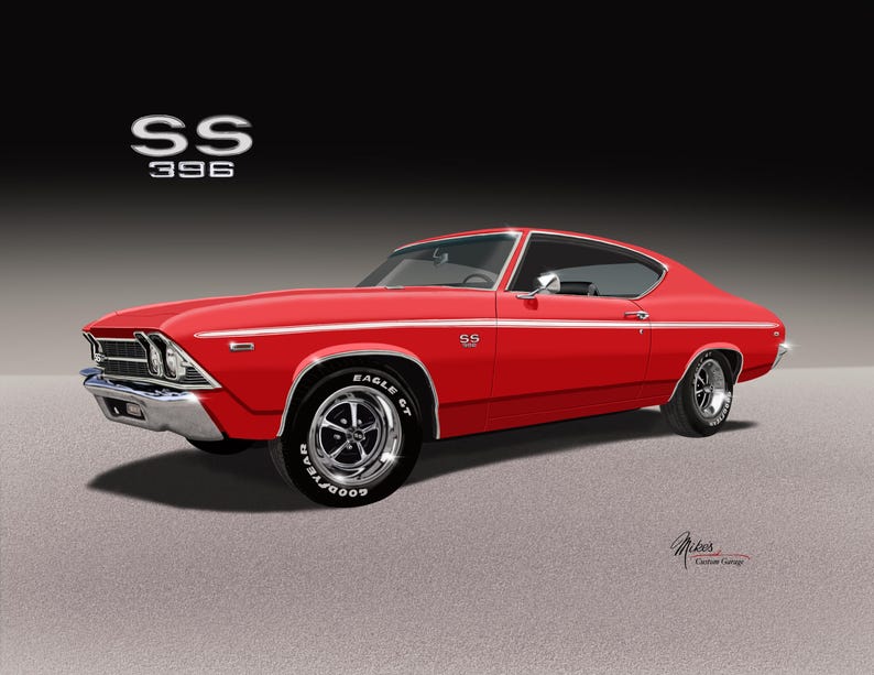 69 Chevelle SS (digital Download Only) - Etsy