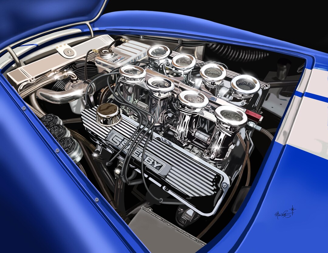Cobra 427 Engine (digital Download Only) - Etsy