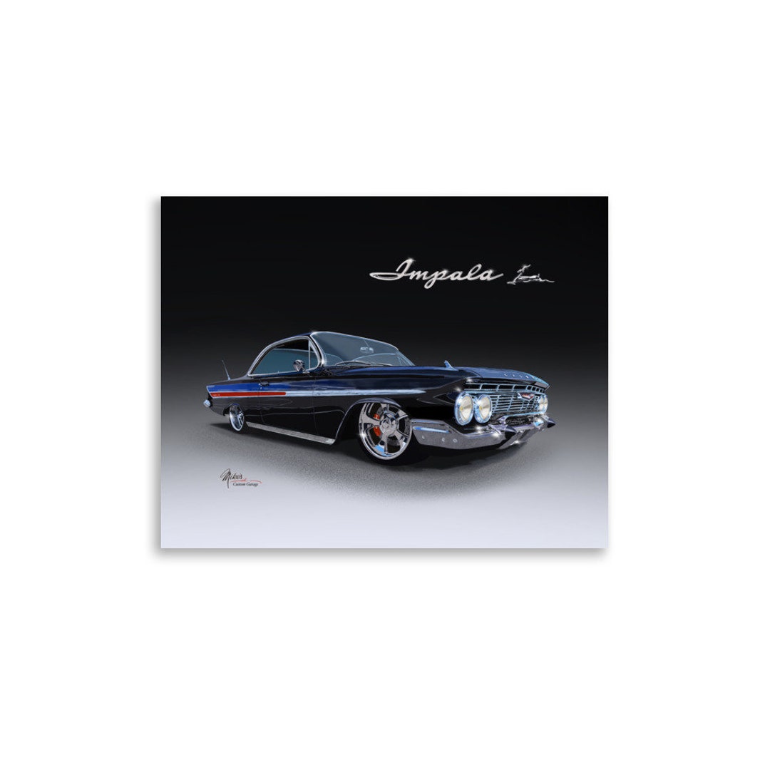61 Impala Print - Etsy