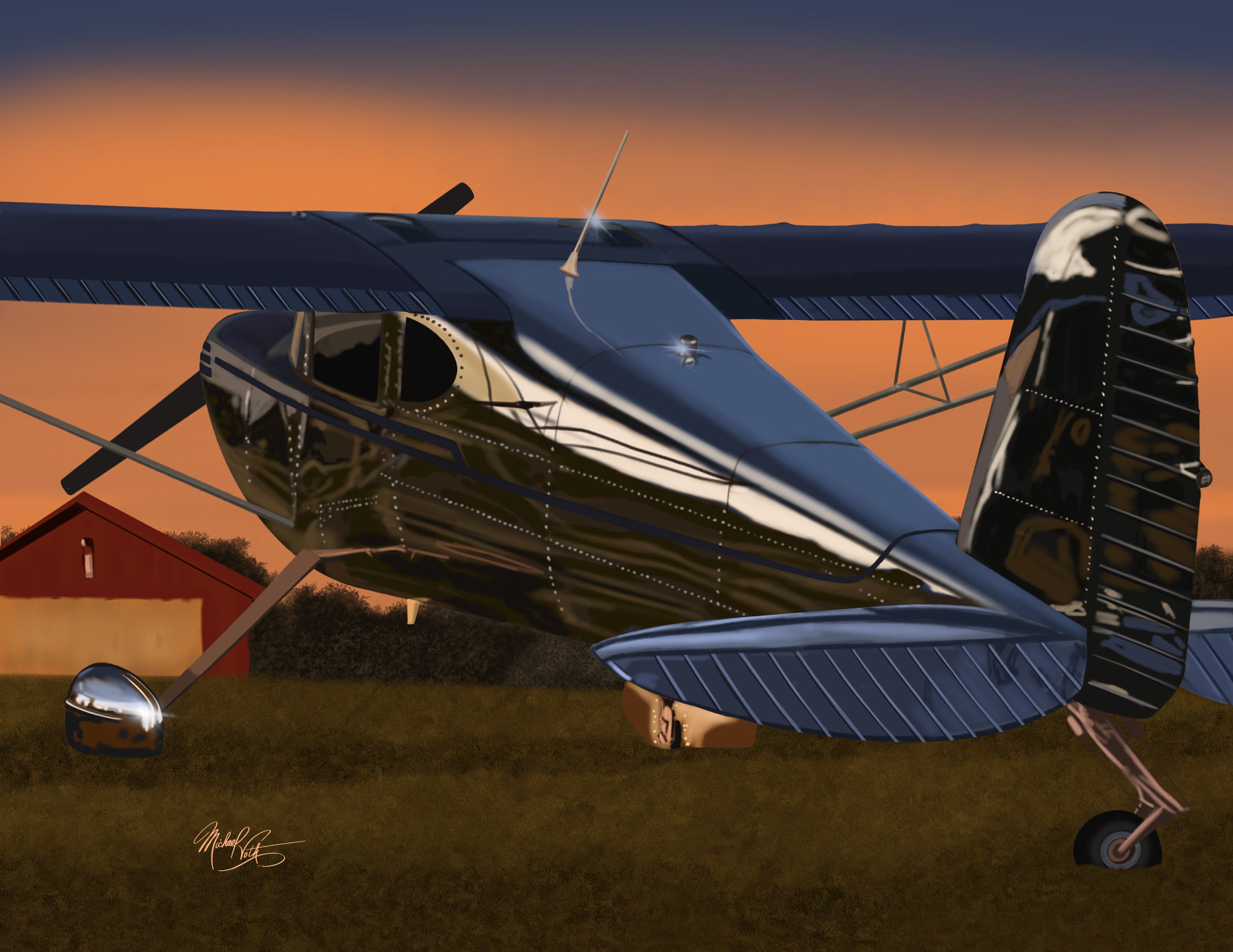 Cessna 140 Model Airplane Kit