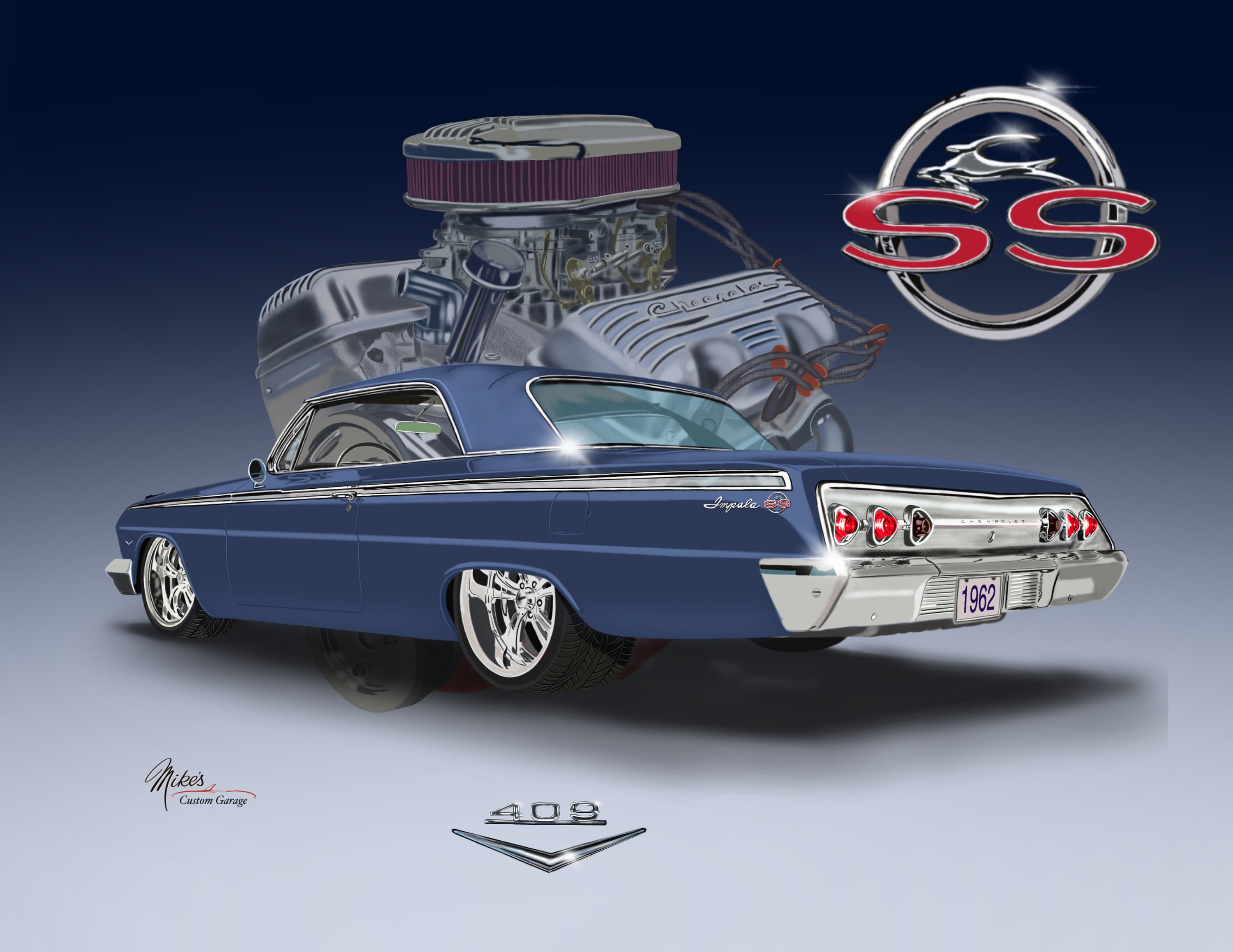 1962 Impala 409 digital Download Only - Etsy