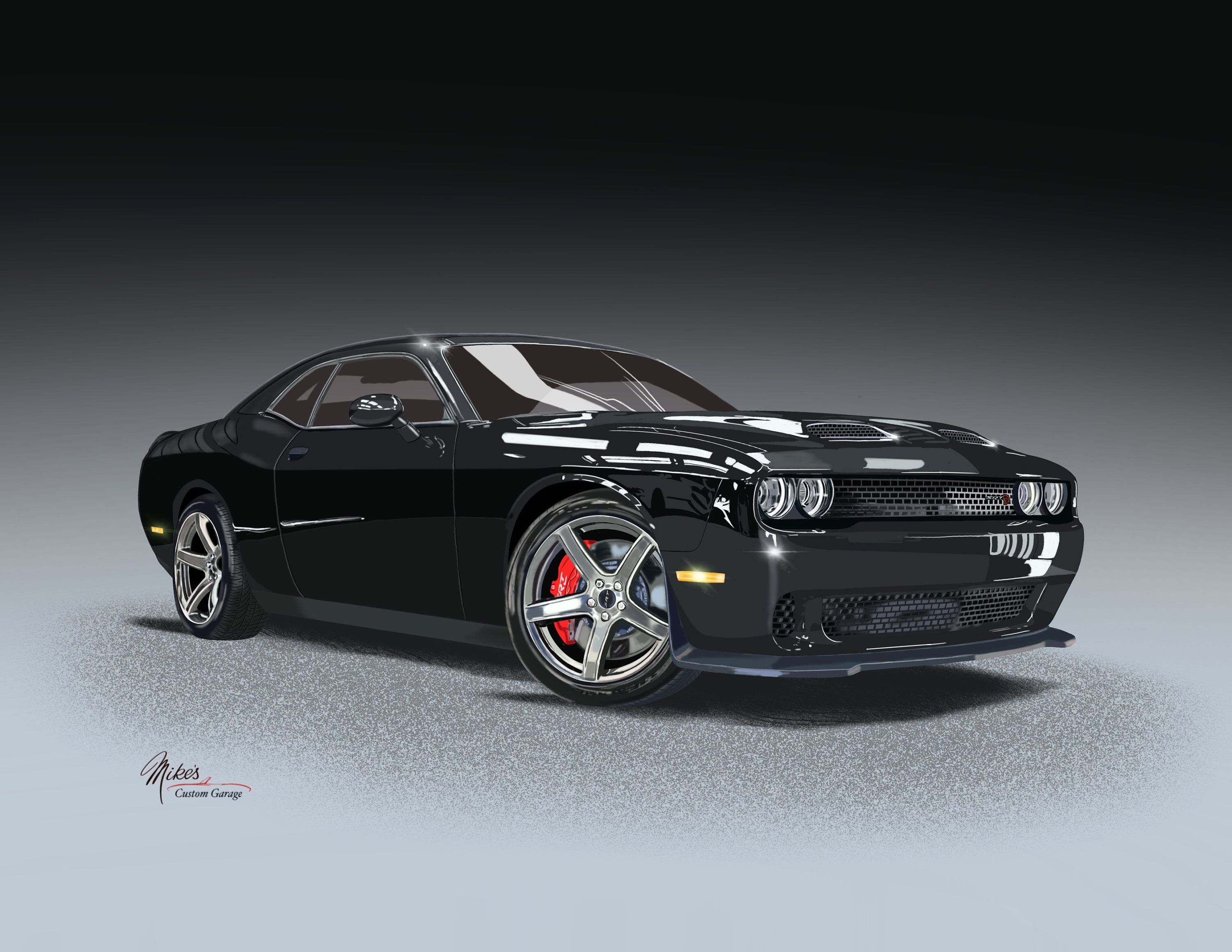 Dodge Challenger (digital Download Only) - Etsy