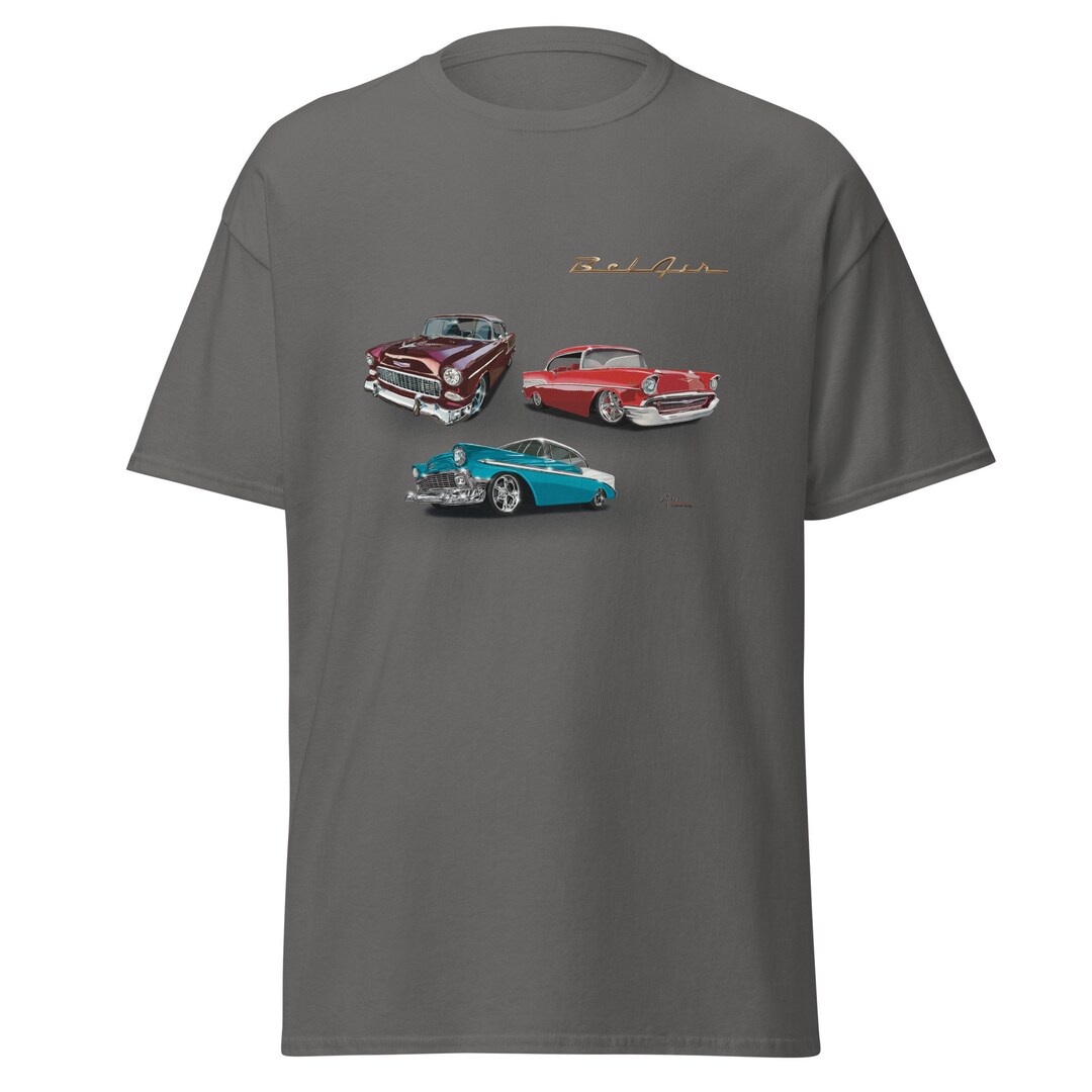 Tri-five Chevy Belair Men's Classic Tee - Etsy
