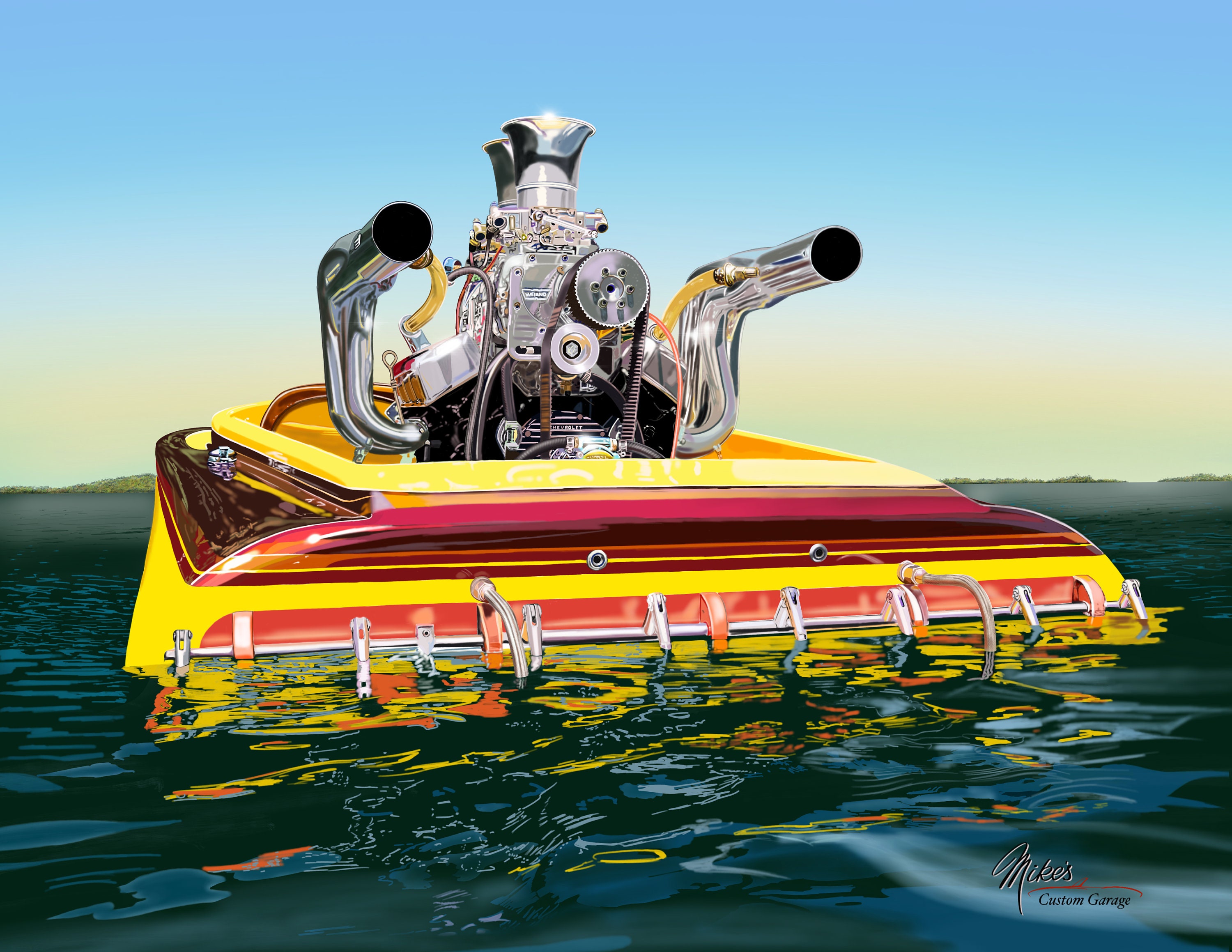 Blown Drag Boat (digital Download Only) - Etsy