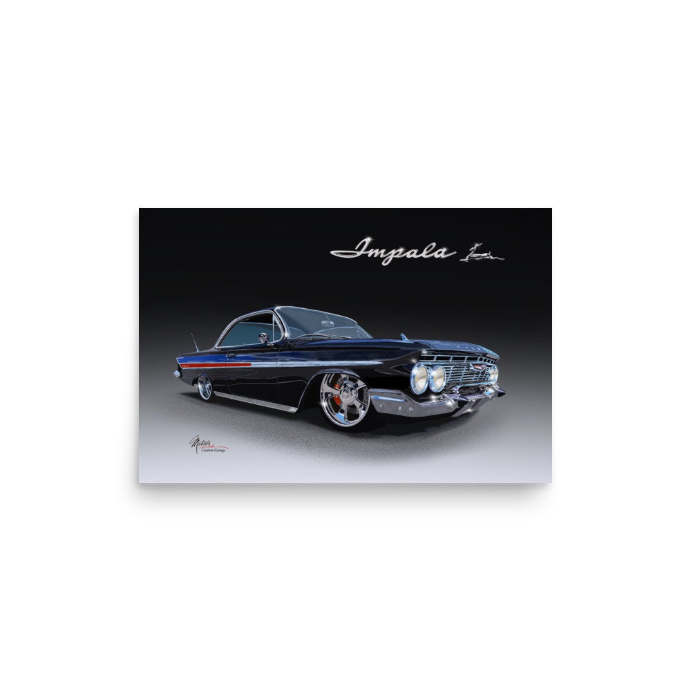 61 Impala Print - Etsy