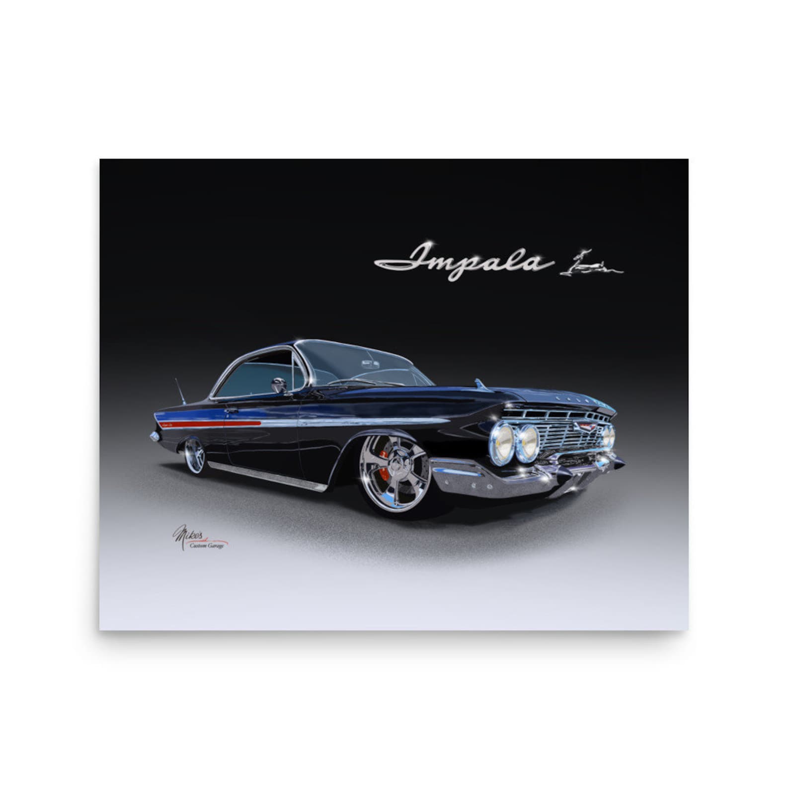 61 Impala Print - Etsy