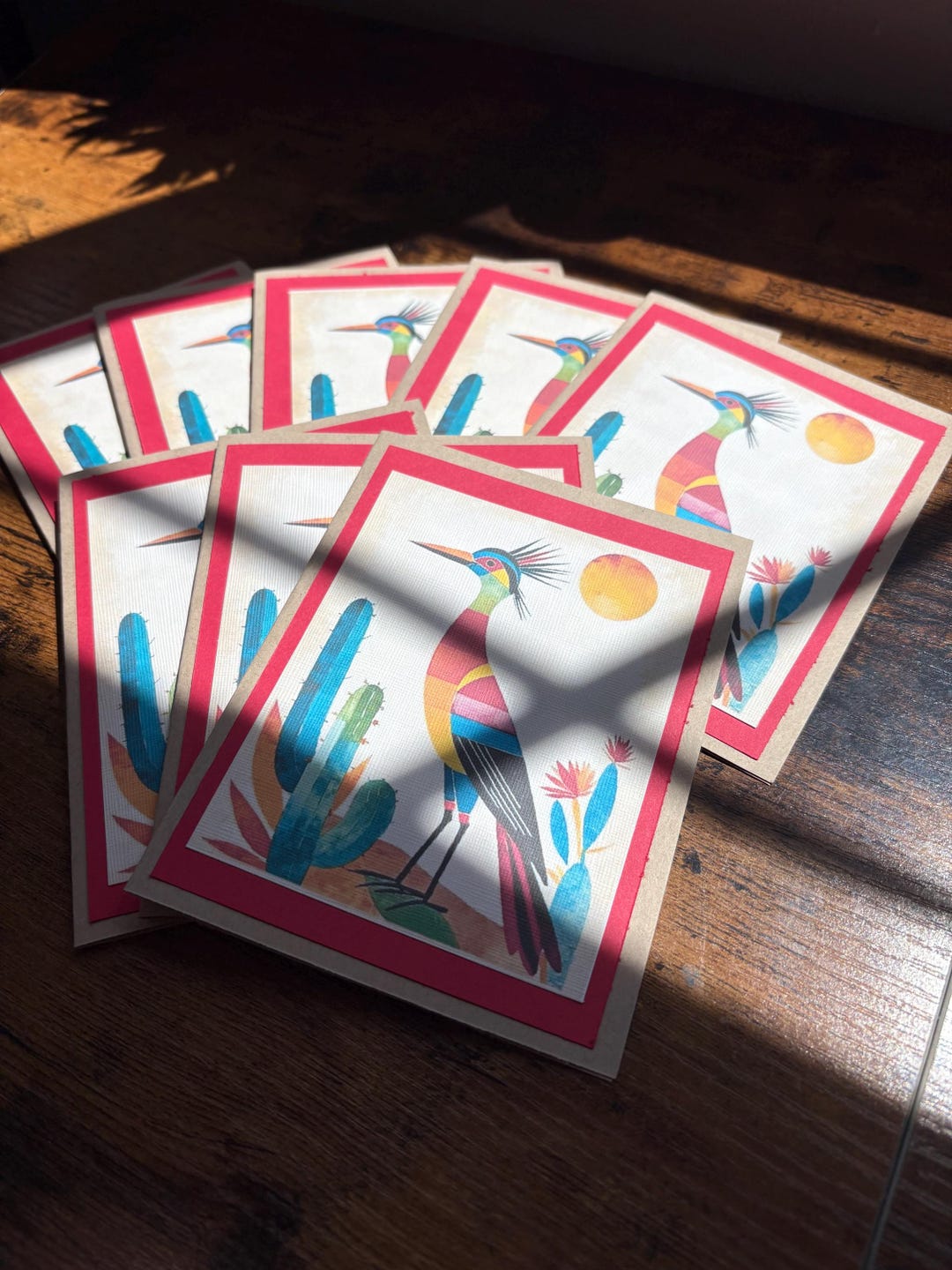 The Roadrunner (8 Cards the Same) - Etsy