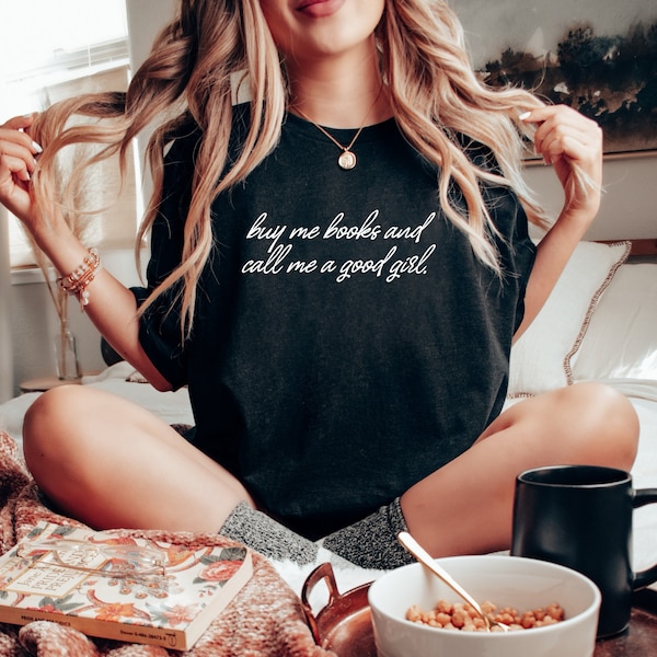 Buy Me Books and Call Me Good Girl Svg - Etsy