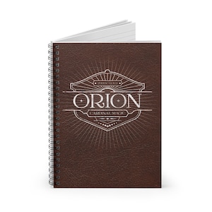 Lance Orion Licensed Notebook | Zodiac Academy | Bookish Merch ...