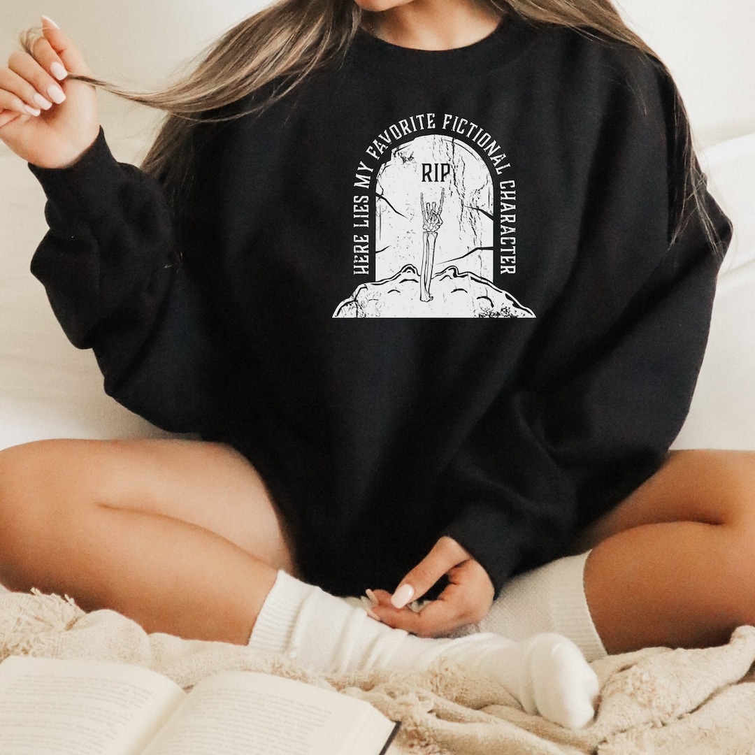 RIP Favorite Fictional Character Mourning the Bookish Loss - Etsy