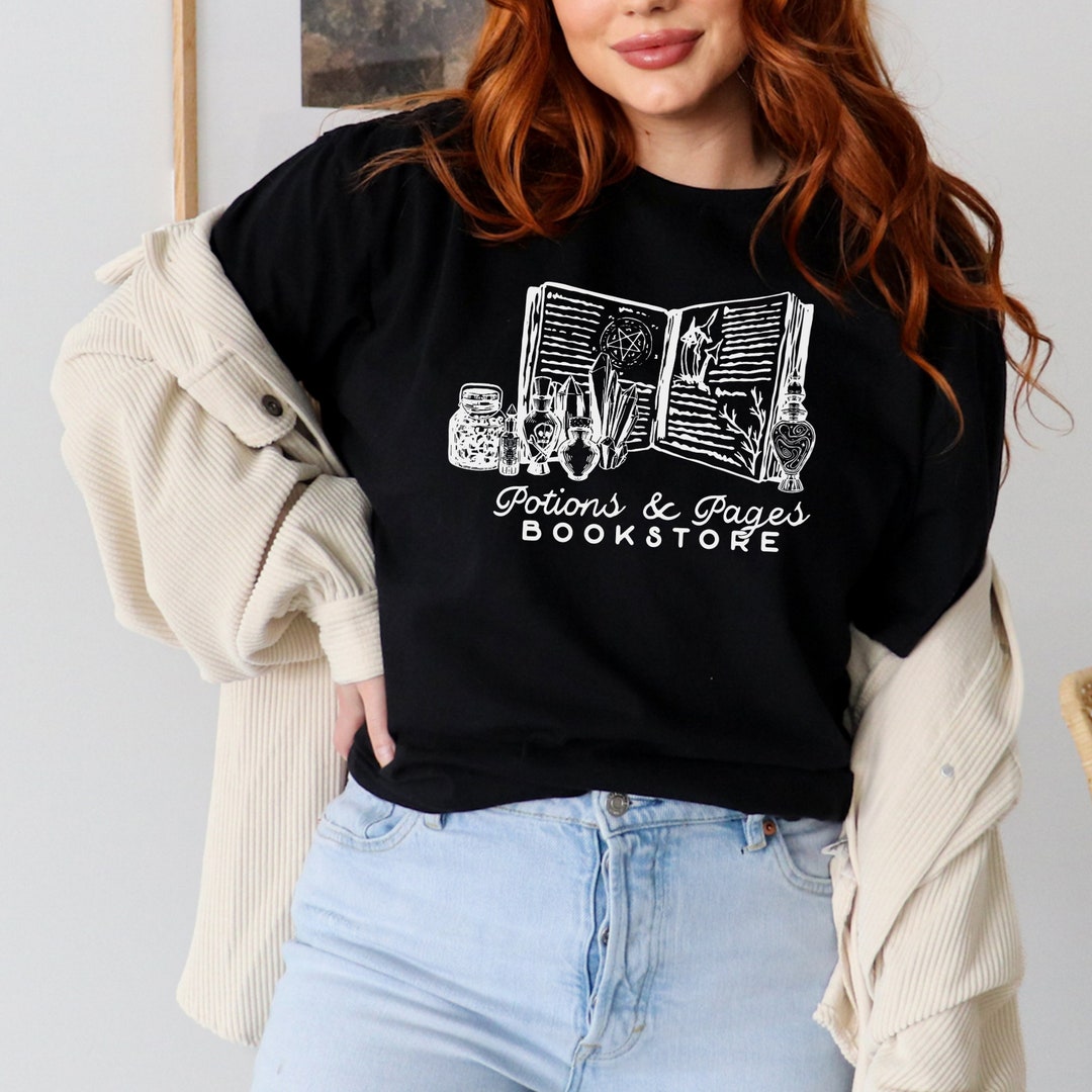 Potions & Pages Bookstore | Halloween Reading | Fall Book Apparel ...