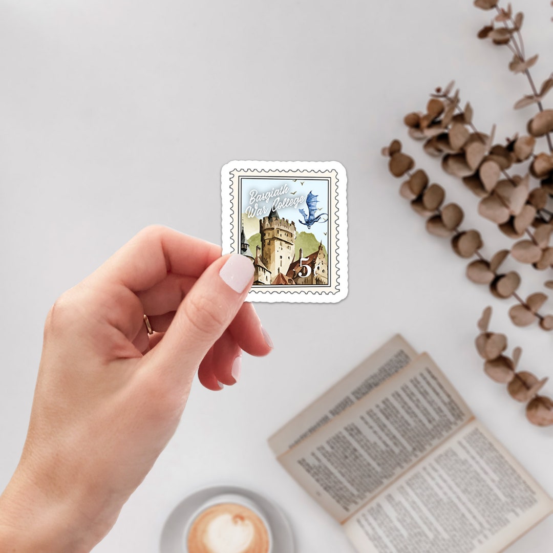 Basgiath War College Stamp Sticker | Fourth Wing | Violet Sorrengain ...