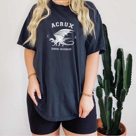 Darius Acrux Licensed Zodiac Academy Varsity Distressed Shirt - Etsy