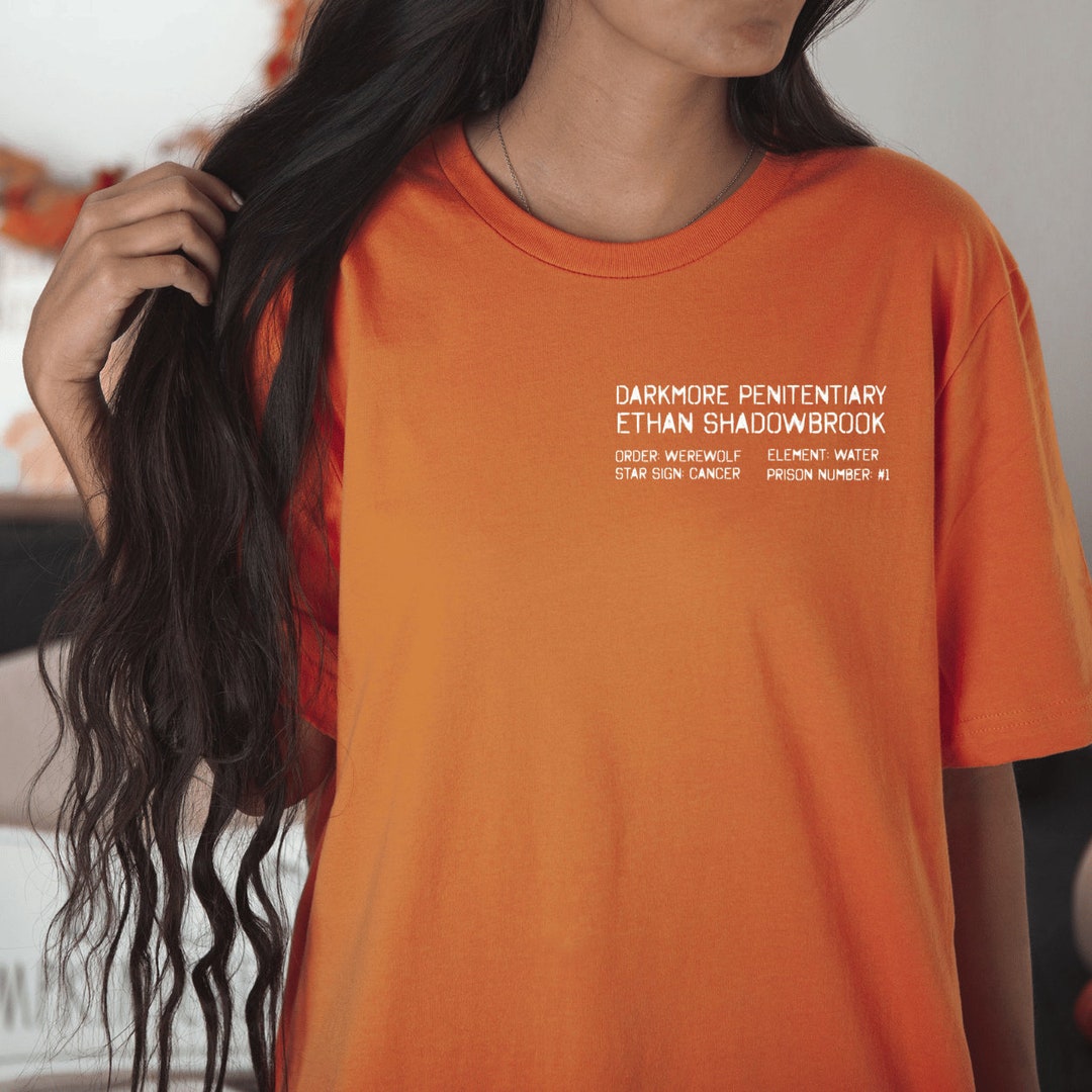 Ethan Shadowbrook Darkmore Penitentiary | Licensed Distressed Shirt ...