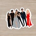 ACOTAR Inner Circle Sticker Feyre & Rhysand Licensed Sarah J Maas A ...