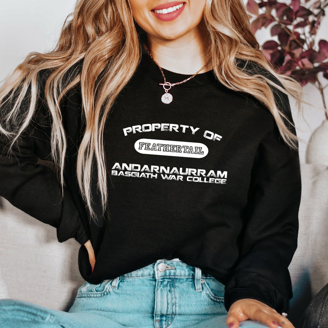 Property of Andarnaurram Distressed Sweatshirt | Basgiath War College ...