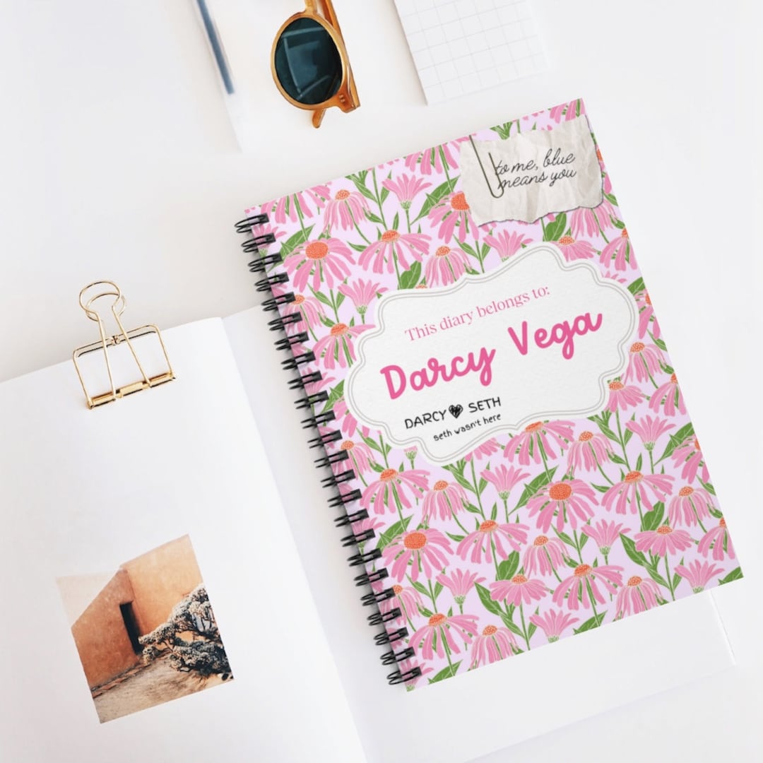Darcy Vega Licensed Notebook | Zodiac Academy | Bookish Merch | Journaling Notebook | Book Lover ...