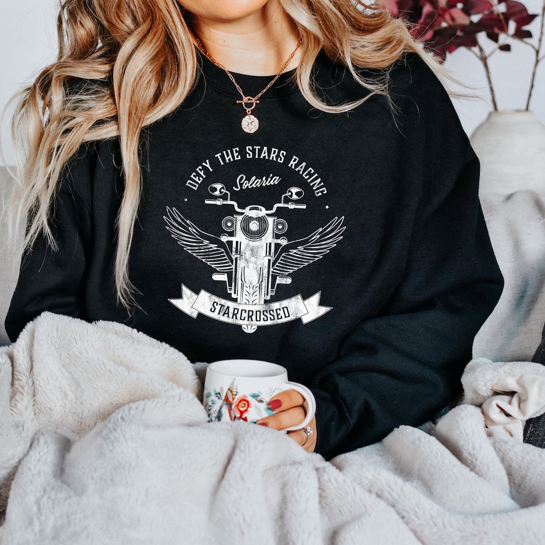 Defy the Stars Racing Licensed Distressed Sweatshirt | Tory Vega ...