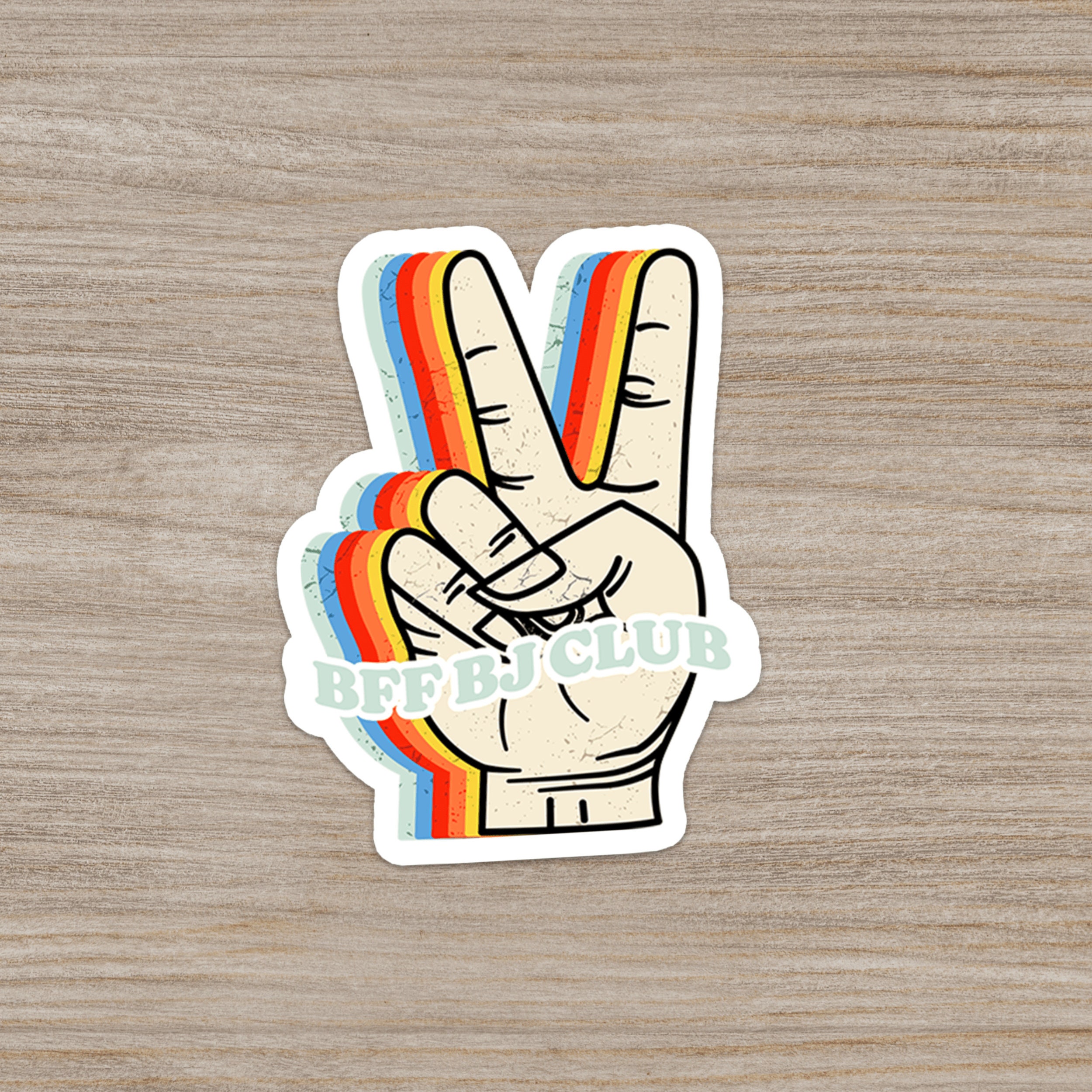 BFF Peace Sign Sticker Zodiac Academy Seth Capella & Caleb - Etsy