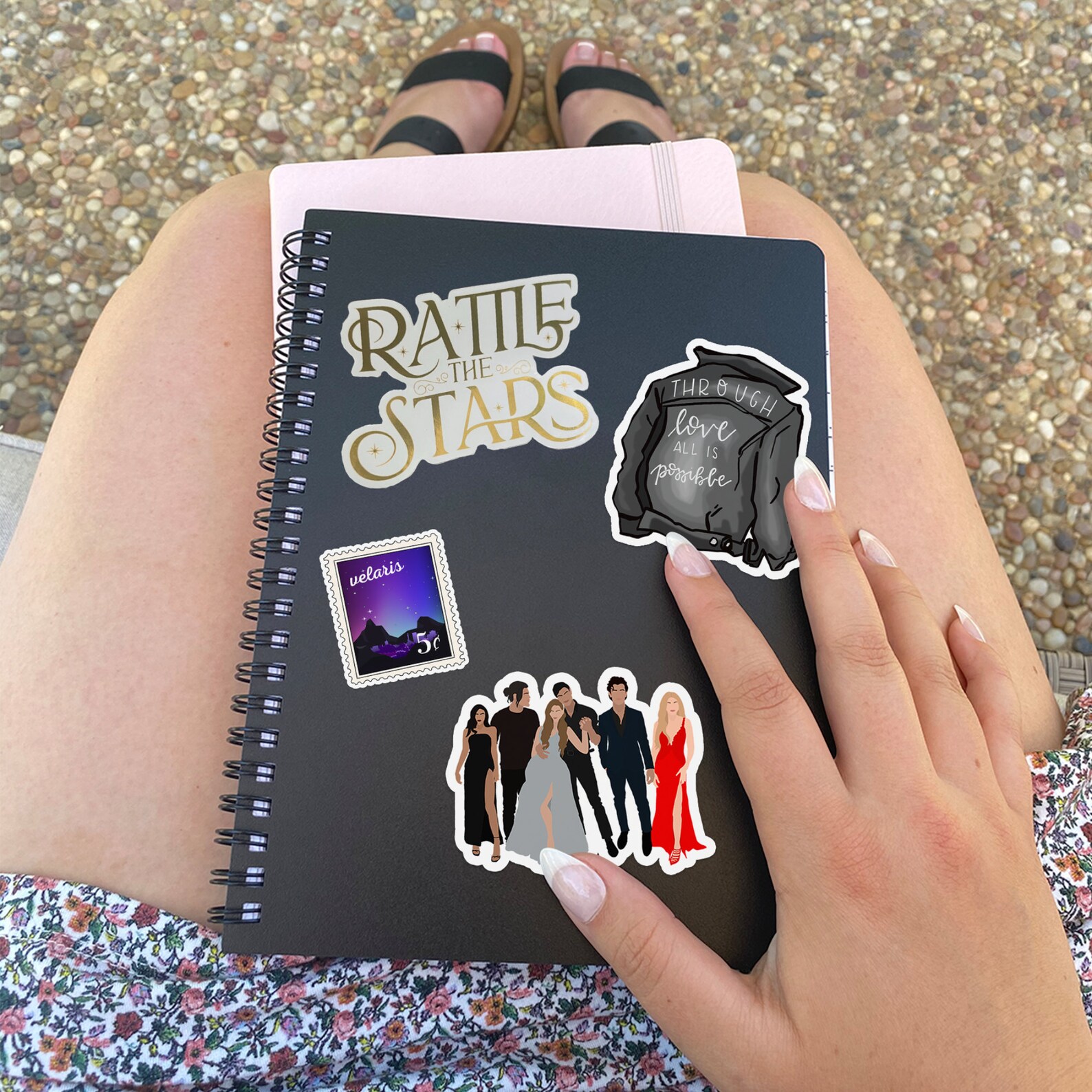 ACOTAR Inner Circle Sticker Feyre & Rhysand Licensed Sarah - Etsy