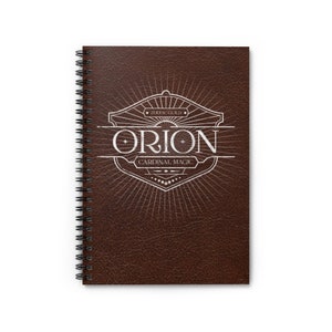 Lance Orion Licensed Notebook | Zodiac Academy | Bookish Merch ...