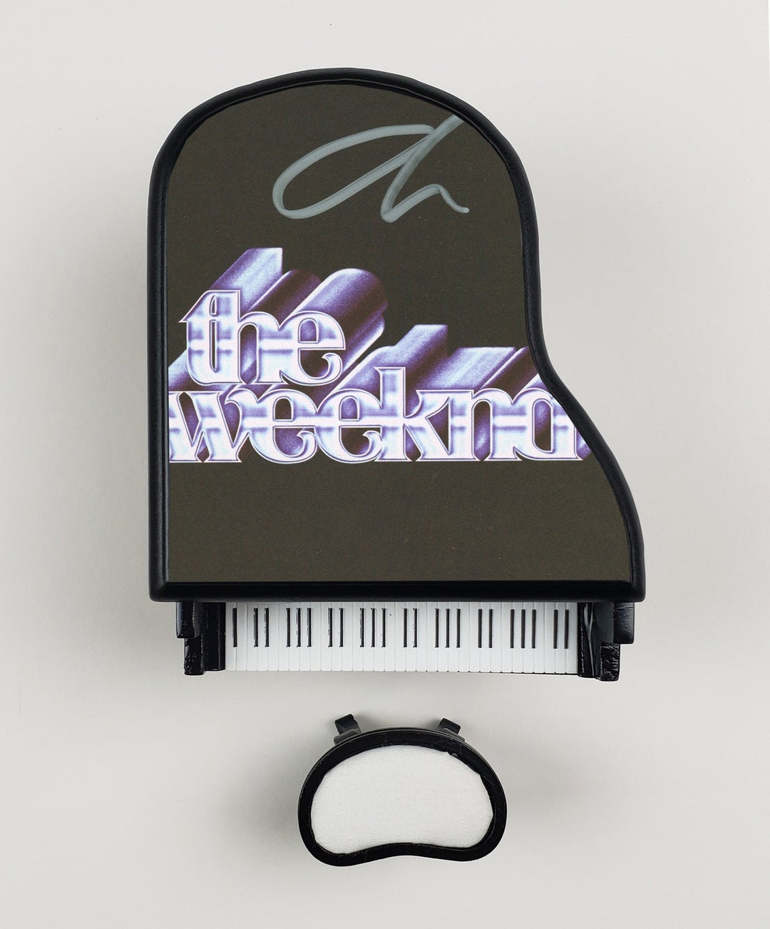 The Weeknd Autographed Signed Custom Toy Mini Piano Dawn FM - Etsy