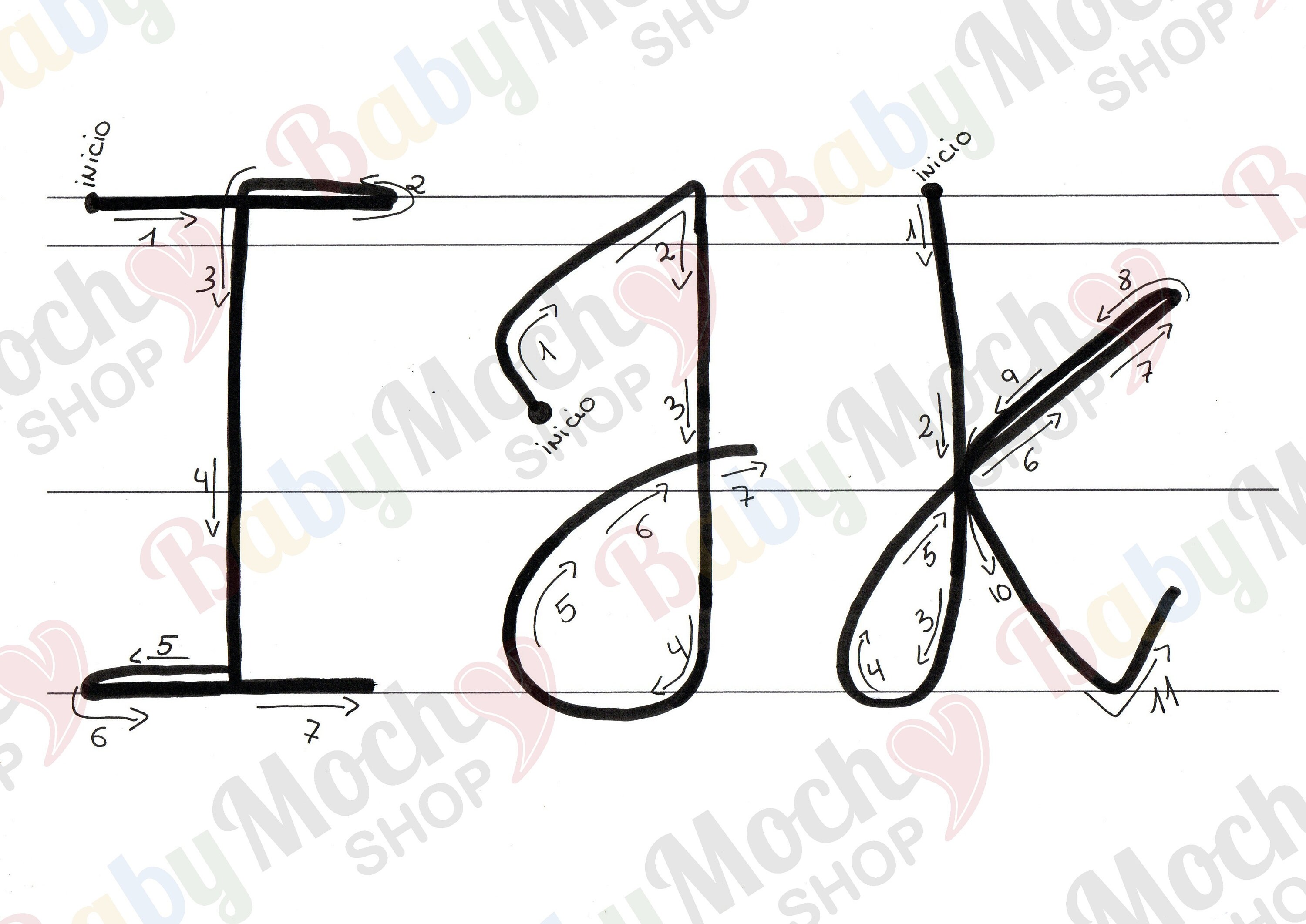 Alphabet Uppercase and Lowercase Wire Words Wire Name - Etsy