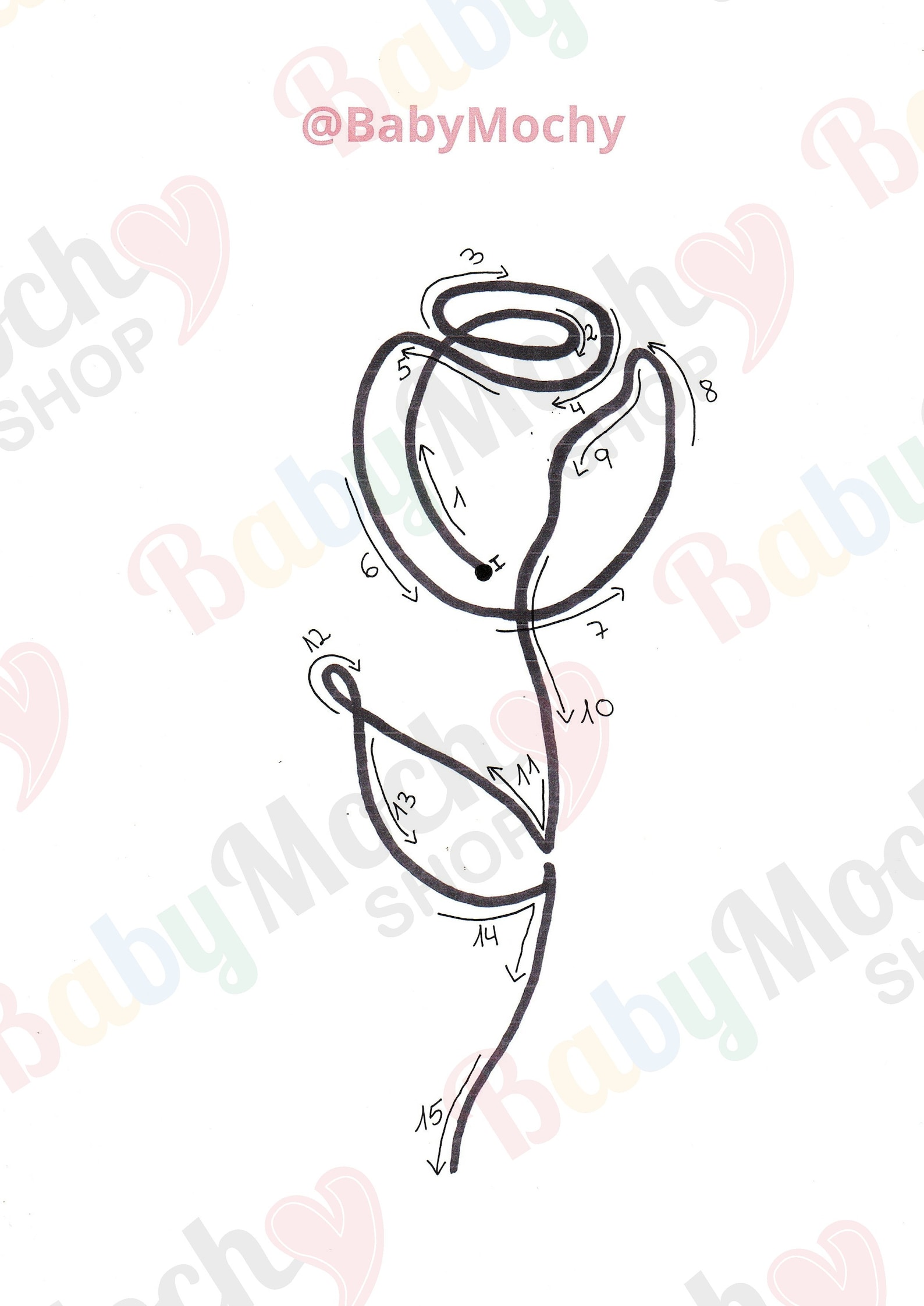 23 Flower and Garden Wire Art Templates, I-cord Template, Wire Bending ...