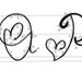 Printable Heart Shaped Uppercase Letters, Alphabet Templates, Printable ...