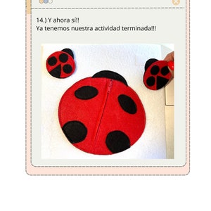 Sensory Book Tutorial, Quiet Book Pattern, DIY Ladybug and Babies Book ...
