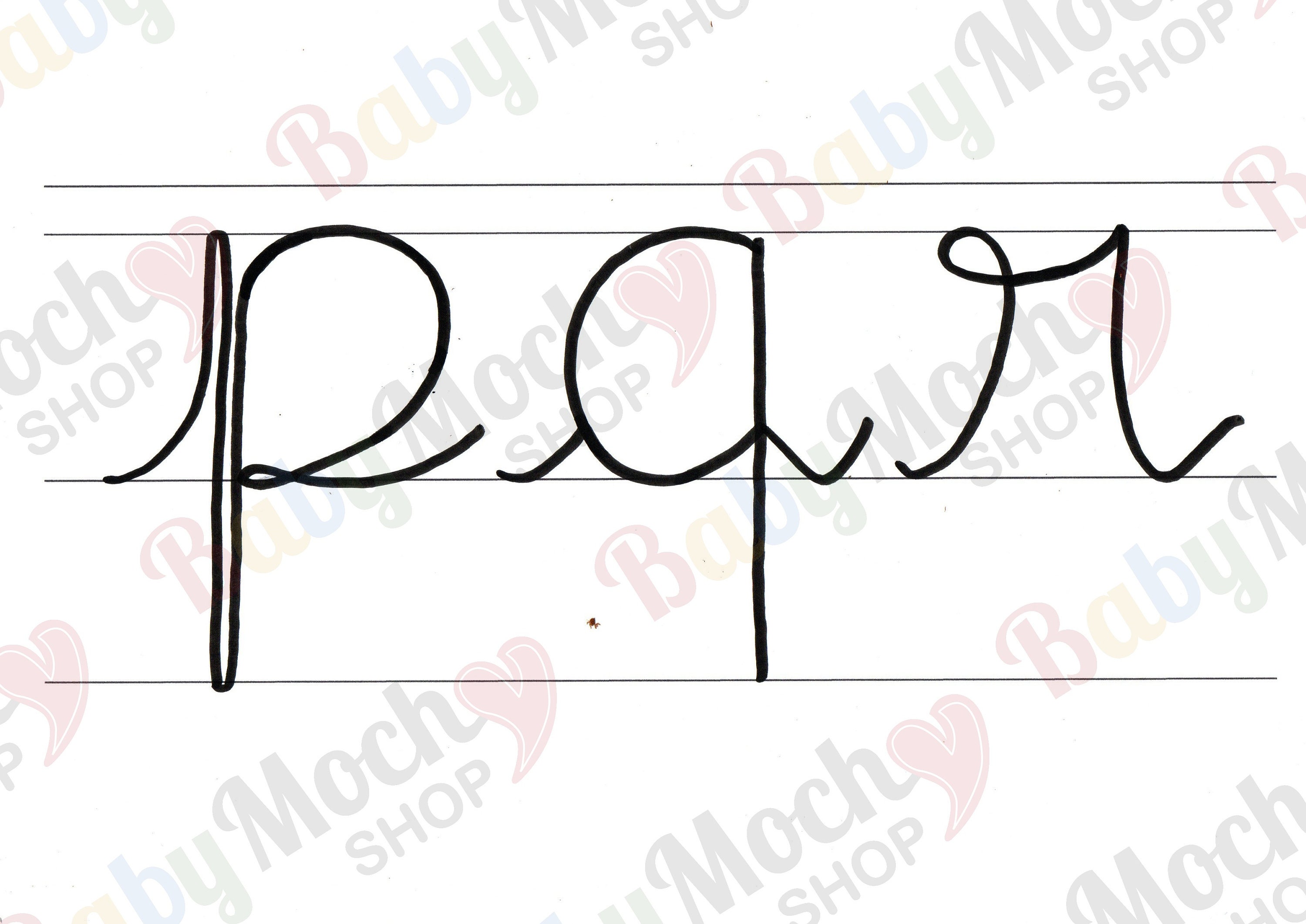 Letters 6cm & 3cm, Wire Name Patterns, Printable Letter Templates for ...