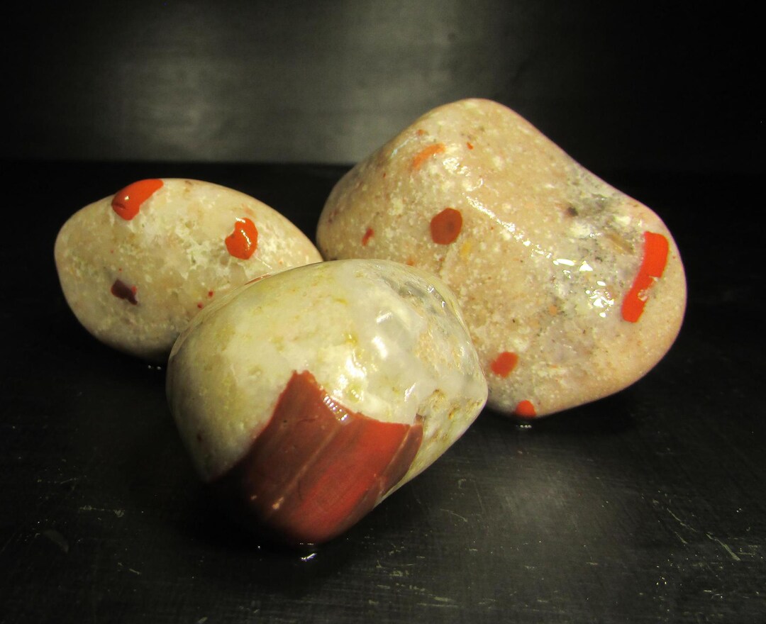 Mini Pudding Stone Setrough Tumbled Conglomeratesmichigan Stones 3 ...