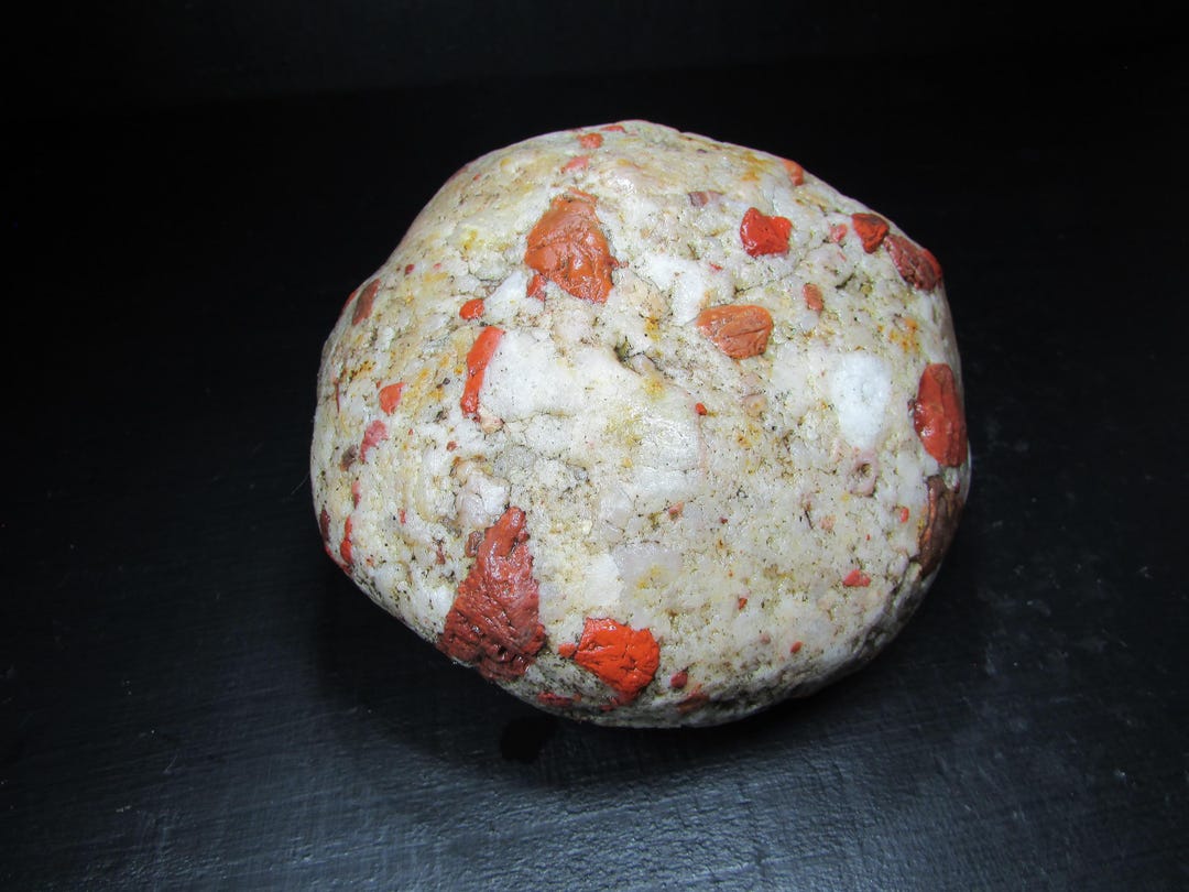 Pudding Stone Conglomerate Quartz Red Jasper Rough Rock Michigan Garden ...
