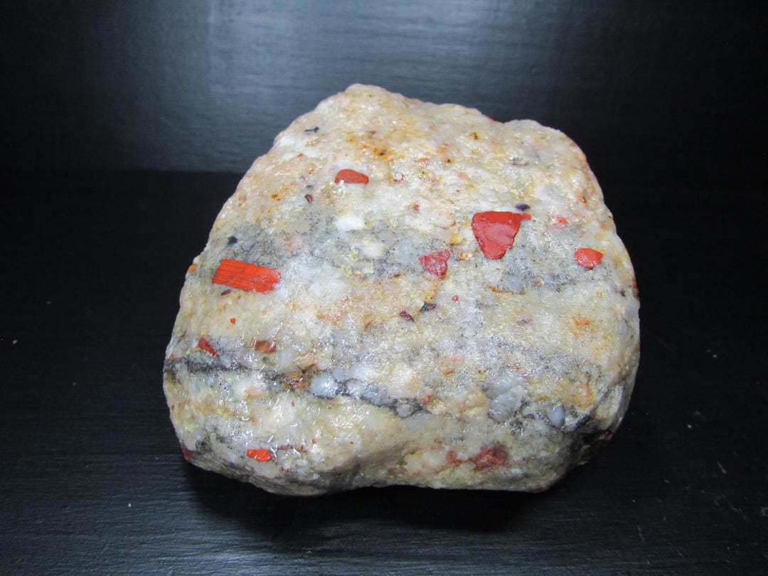 Banded Pudding Stone︱unique Conglomerate Mineral | Rough Michigan Rock ...