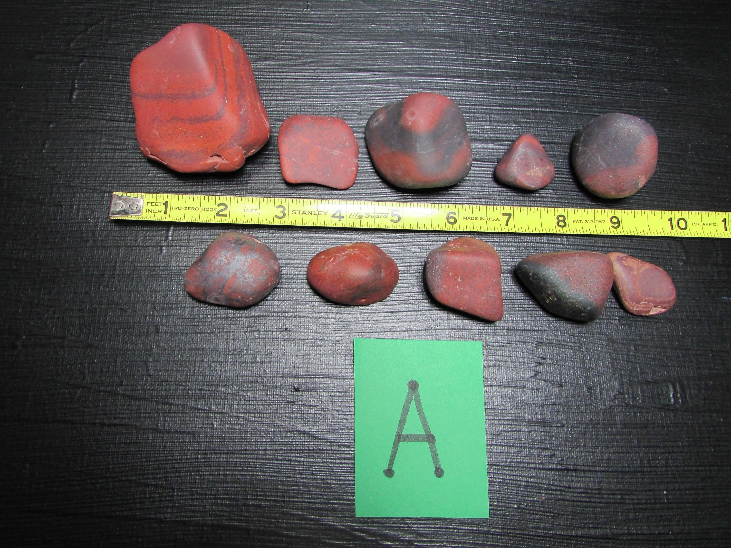 Banded Iron Rough Tumbled Nugget Groups, Banded Iron Formation, Small ...