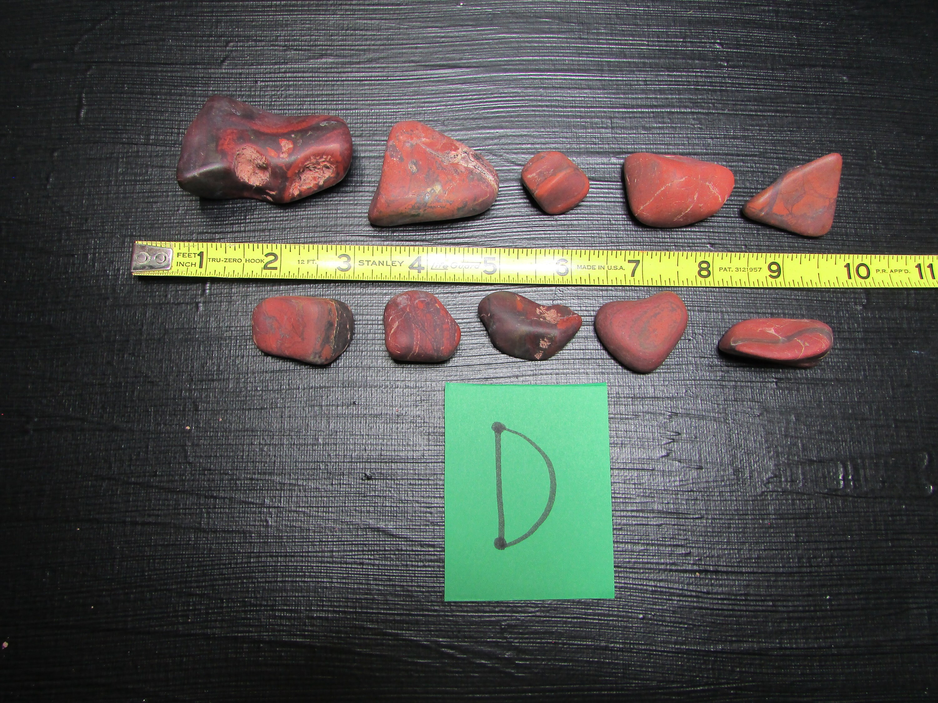 Banded Iron Rough Tumbled Nugget Groups, Banded Iron Formation, Small ...