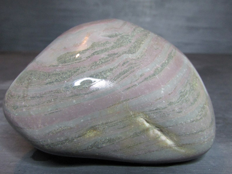Banded Striped Stone, Rough Tumbled Stone, 1 Lb & 4, Garden, Lapidary ...
