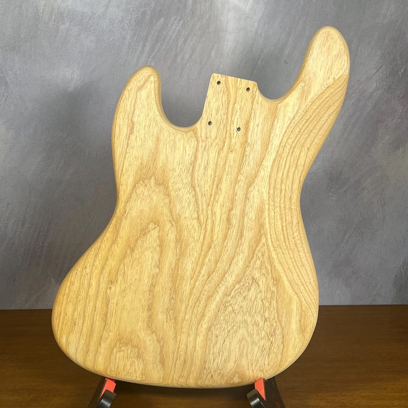 Swamp Ash Offset Bass Body – Quilted Flame Maple Top, Unfinished - Etsy