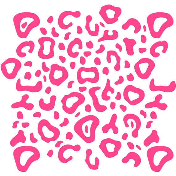 Pink Leopard Print PNG Animal Print PNG Leopard Print SVG - Etsy