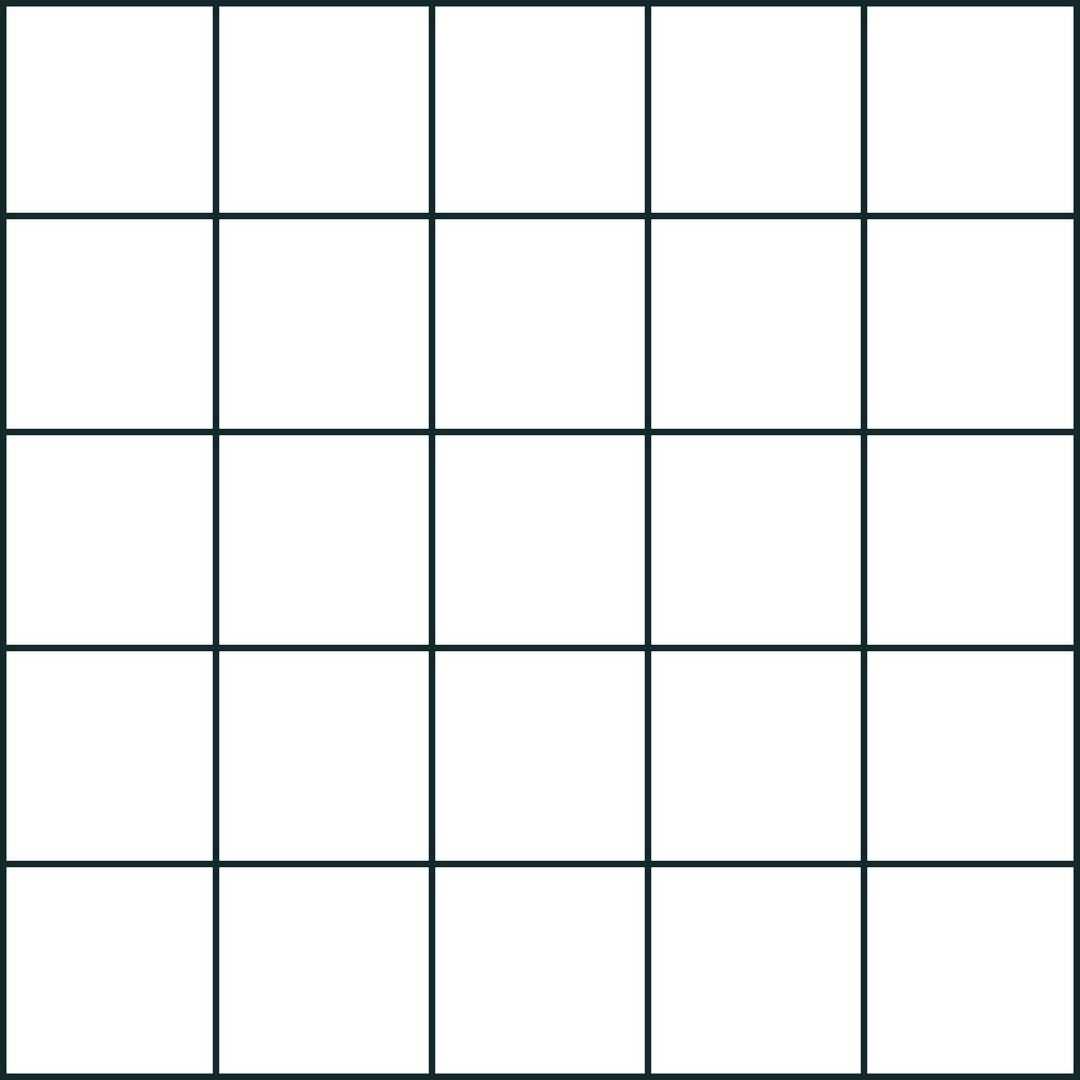 5x5 Grid Chart Blocks Svg Png Digital Download Etsy