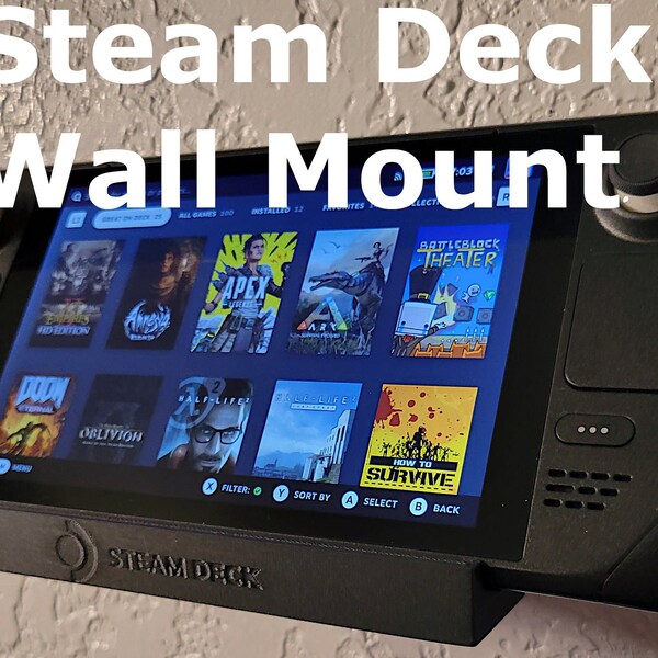 Steamdeck Wall Mount - Etsy Canada
