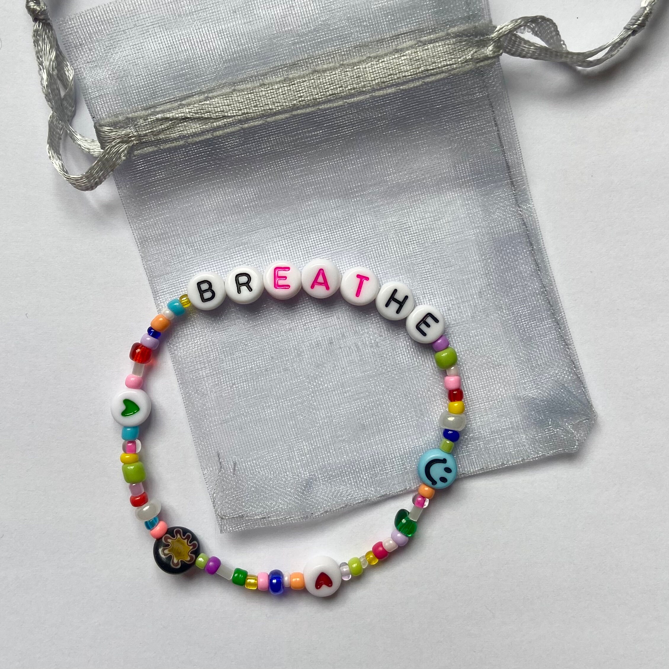 Anorexia / Eating Disorder / Mental Health Recovery Bracelet - BREATHE ...