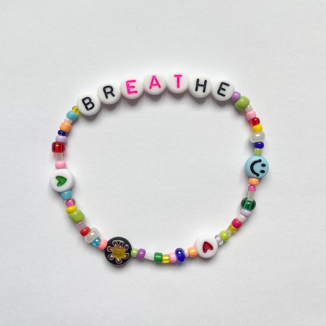 Anorexia / Eating Disorder / Mental Health Recovery Bracelet - BREATHE ...