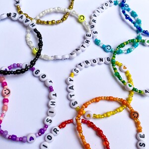 Mental Health Recovery Bracelet | Custom-made and Personalised - Etsy