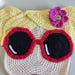 Handmade Crochet Woman Face Applique – Unique Textile Portrait Patch - Etsy