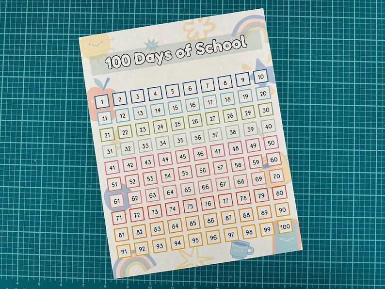 100 Days of School Digital File - Etsy