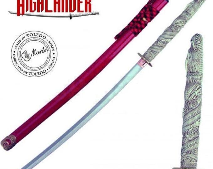 Genuine Highlander Duncan Katana Dragon Sword by Marto-toledo-spain. - Etsy