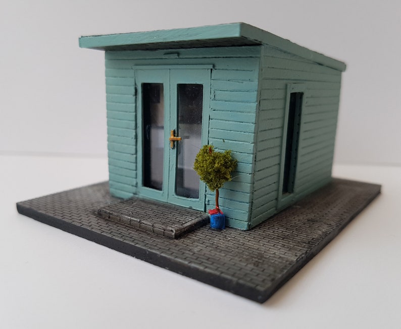 Bespoke Scale Model Shed Building Services 00 Gauge 1:76 - Etsy