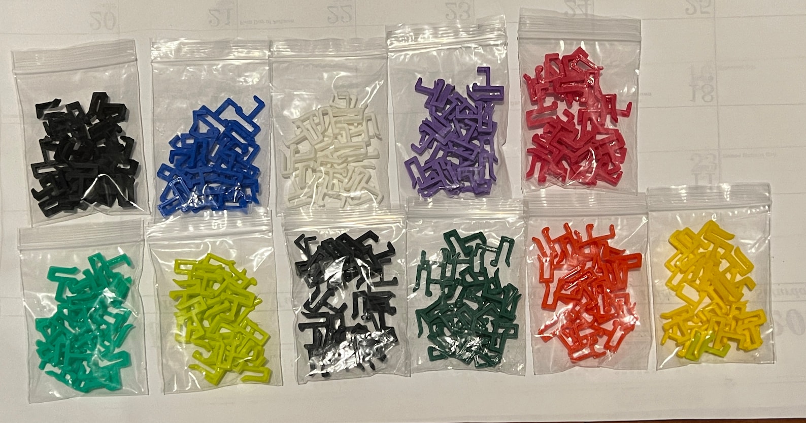 20 Pack Shooting Clay Clips - Etsy