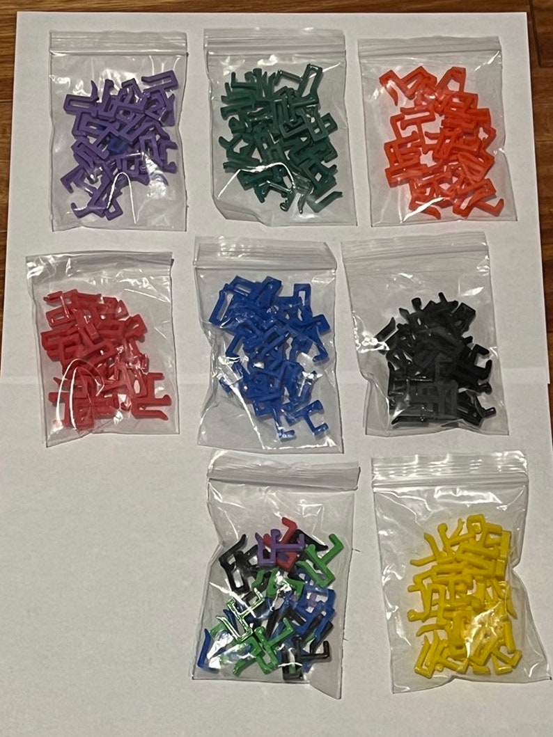 20 Pack Shooting Clay Clips - Etsy